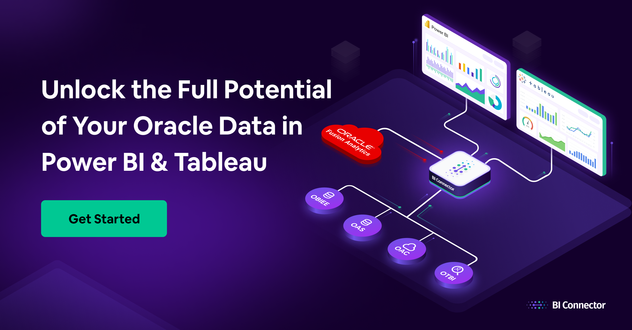 Power Bi And Tableau Connector To Oracle Bi Applications